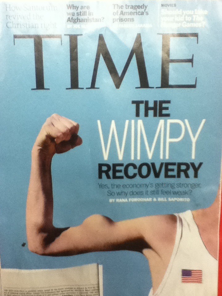 …I was in a photo shoot that made the cover of Time Magazine…which is ...